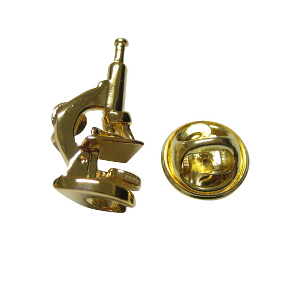 Kiola Designs | Accessories | Gold Toned Scientific Microscope Lapel ...